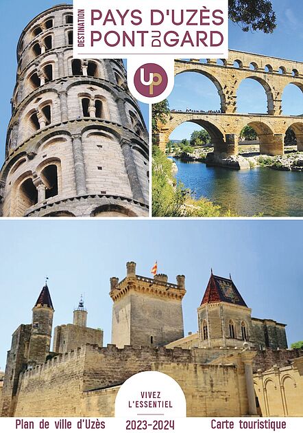 Plan de ville Uzès 2023 - Ville d'Uzès